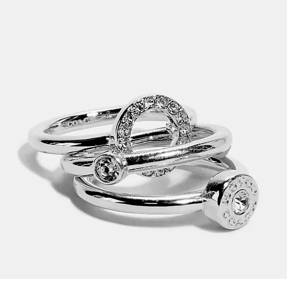 Coach | Jewelry | Coach Ring Set | Poshmark